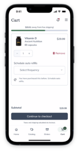 Navigating your patient account - Fullscript Support Center