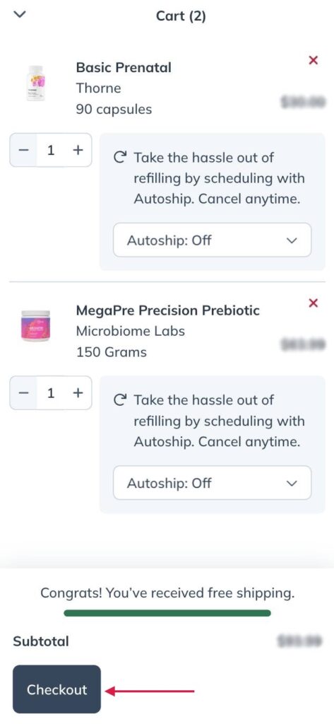 Navigating your patient account - Fullscript Support Center