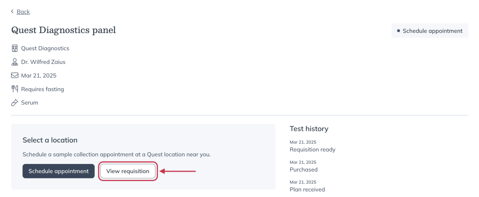 Quest Diagnostics experience - Fullscript Support Center