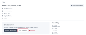 Quest Diagnostics experience - Fullscript Support Center
