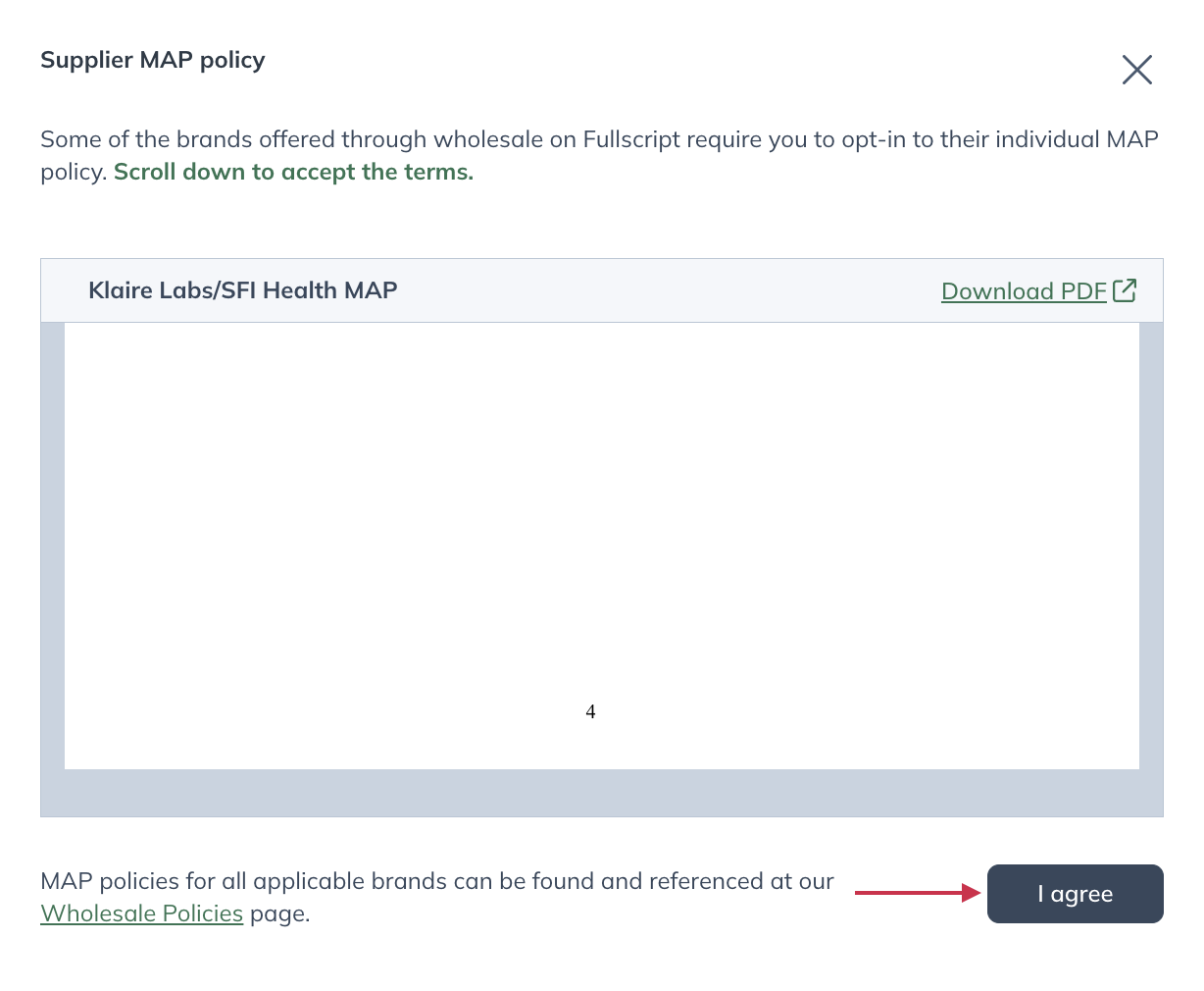 MAP policies - Fullscript Support Center