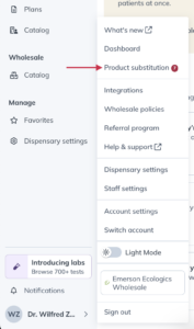 Product substitution tool - Fullscript Support Center