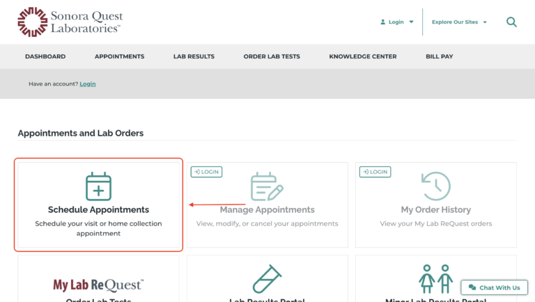 Scheduling a Quest blood draw in Arizona - Fullscript Support Center