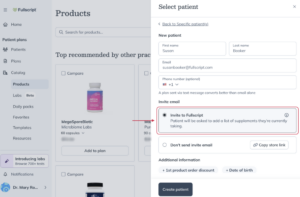 Adding patients to your dispensary - Fullscript Support Center