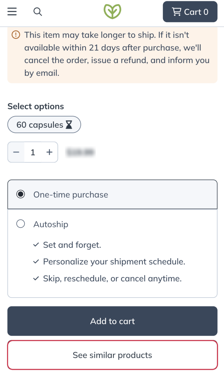 Viewing your plans - Fullscript Support Center
