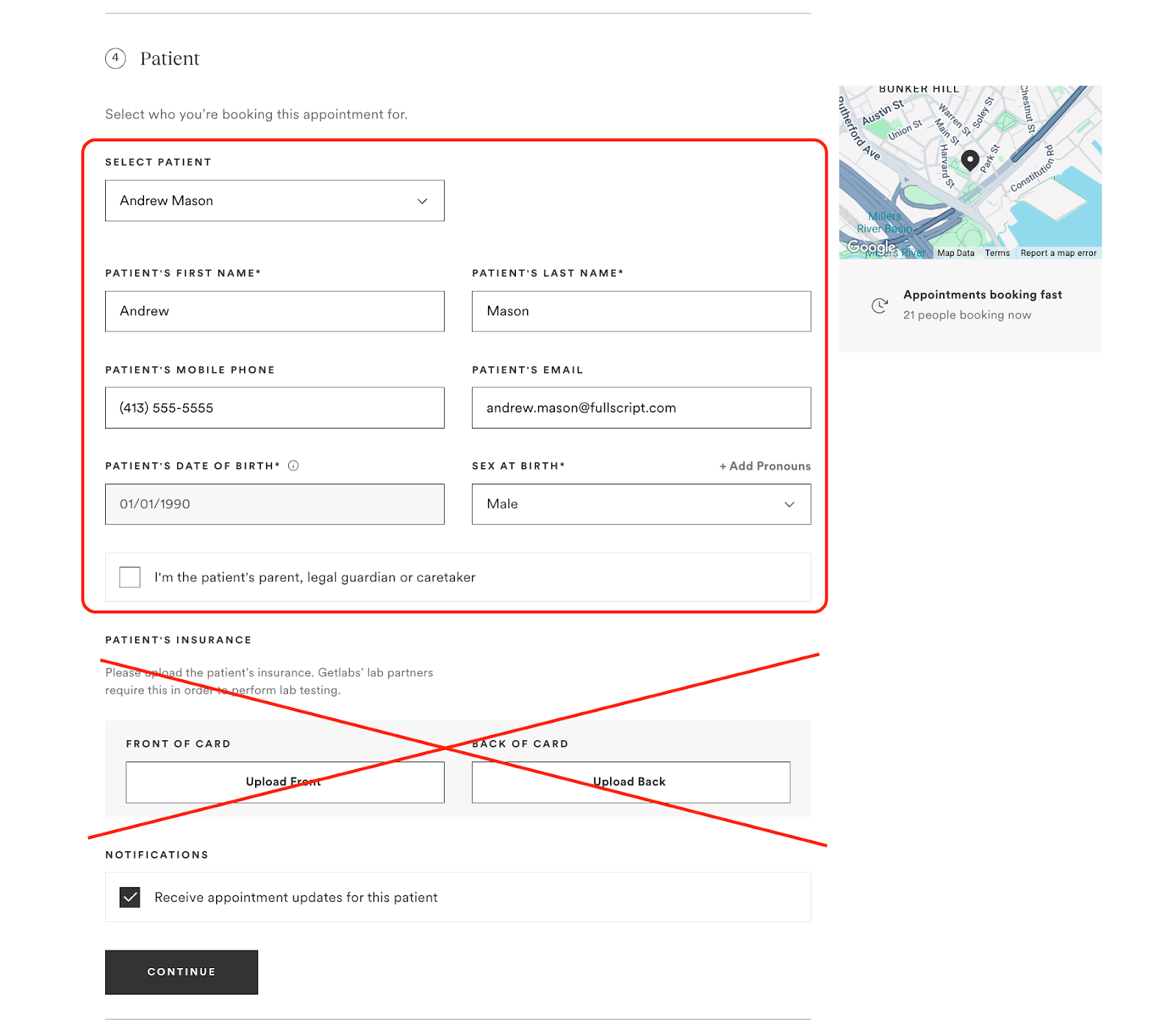 Scheduling your GetLabs blood draw - Fullscript Support Center