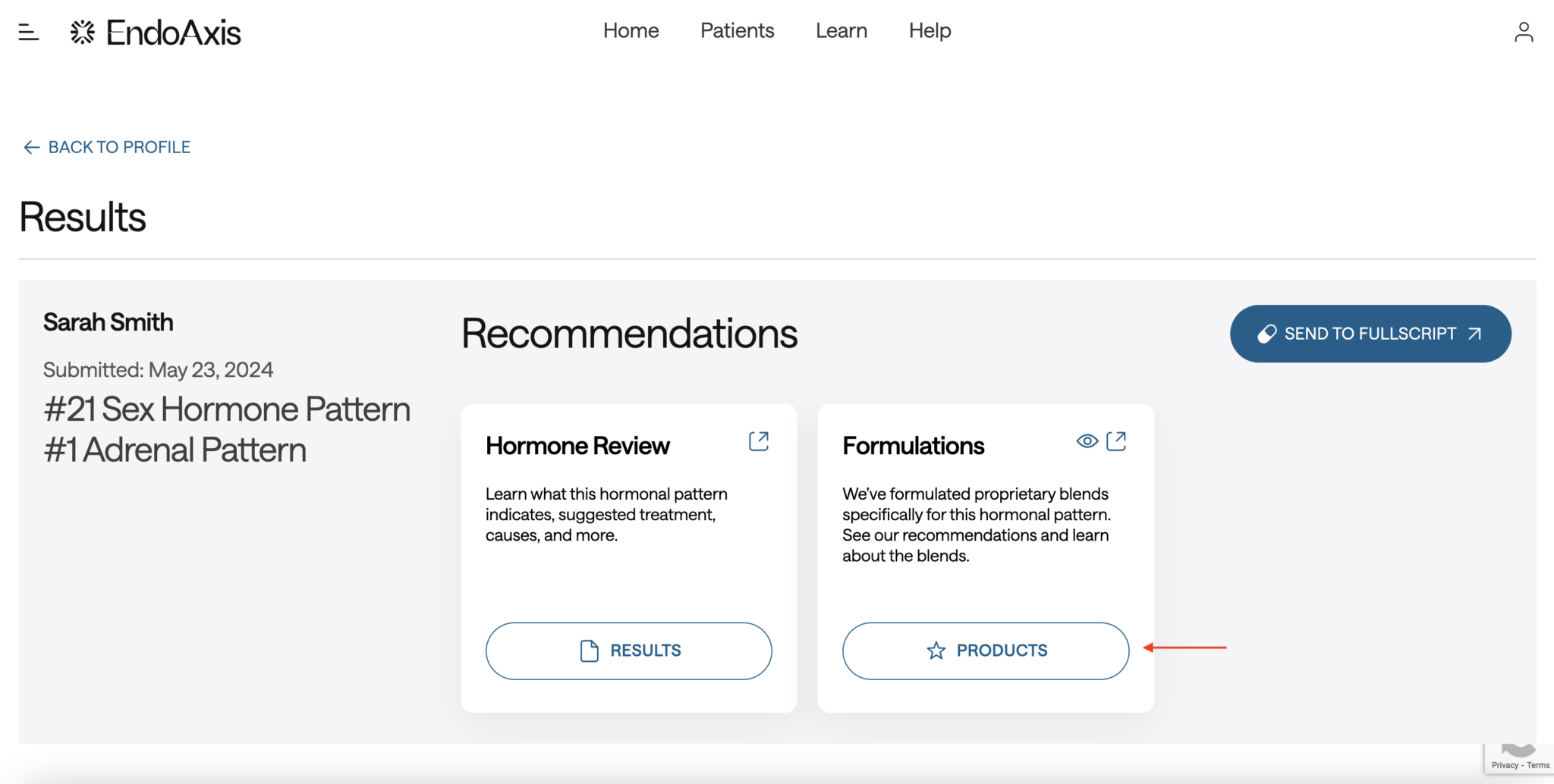 EndoAxis Integration - Fullscript Support Center