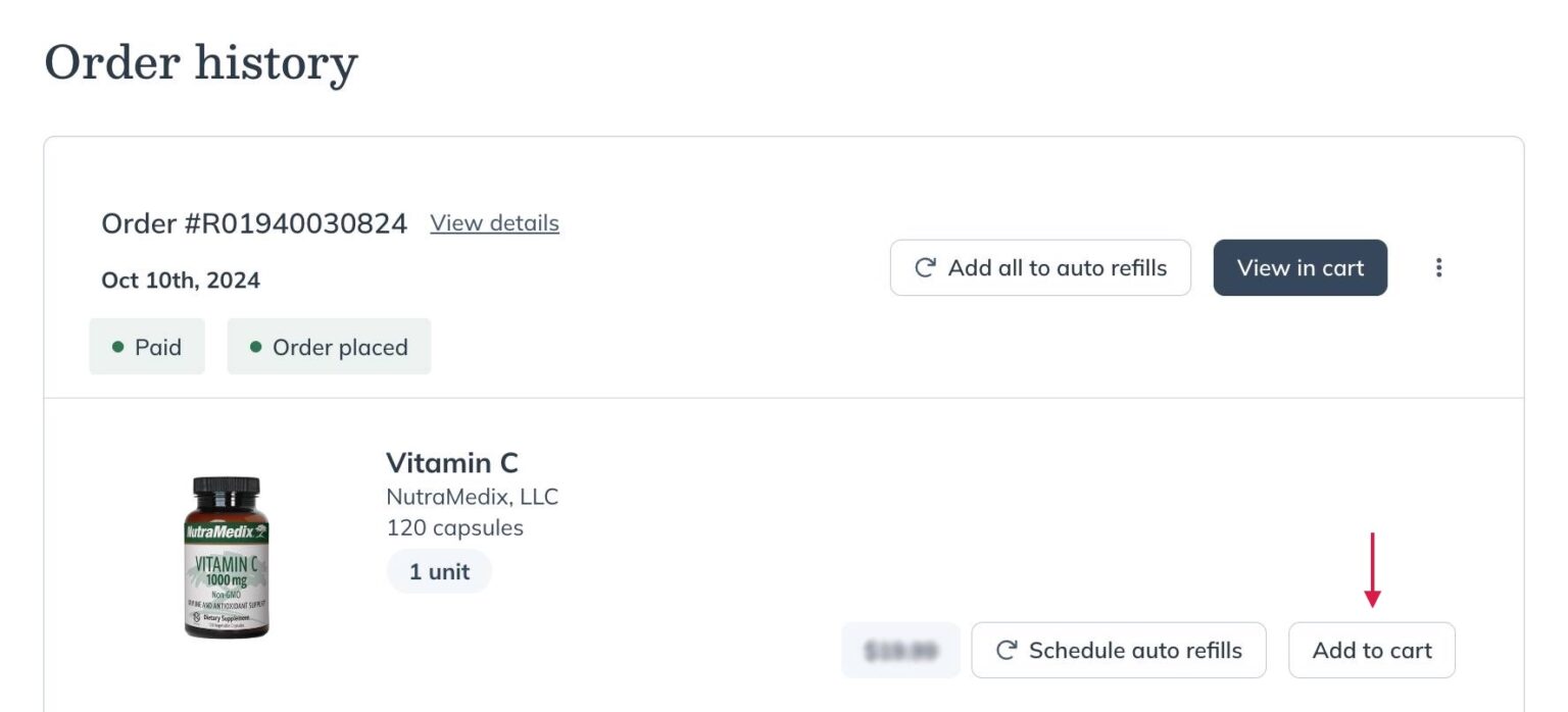 Placing an order - Fullscript Support Center
