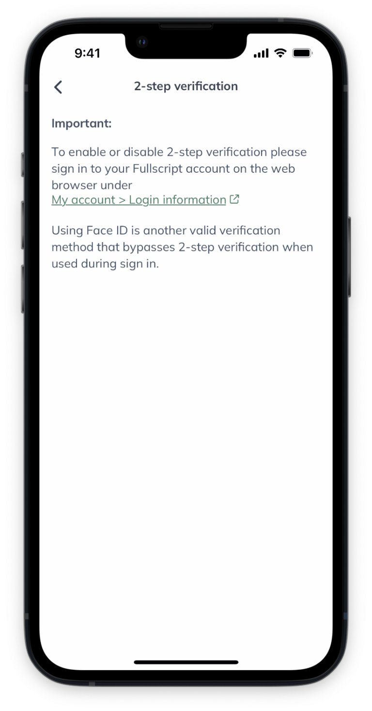 Securing your patient account with multi-factor authentication