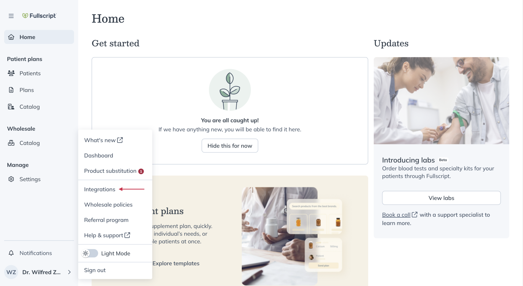 Elation integration - Fullscript Support Center