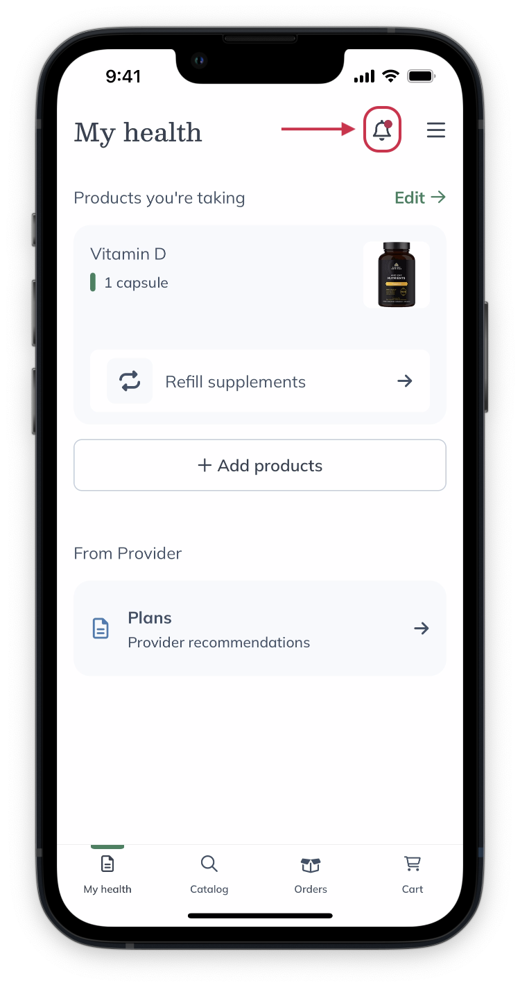 Navigating your patient account - Fullscript Support Center