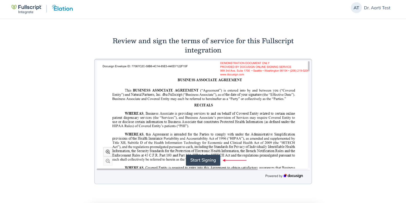 Elation integration - Fullscript Support Center