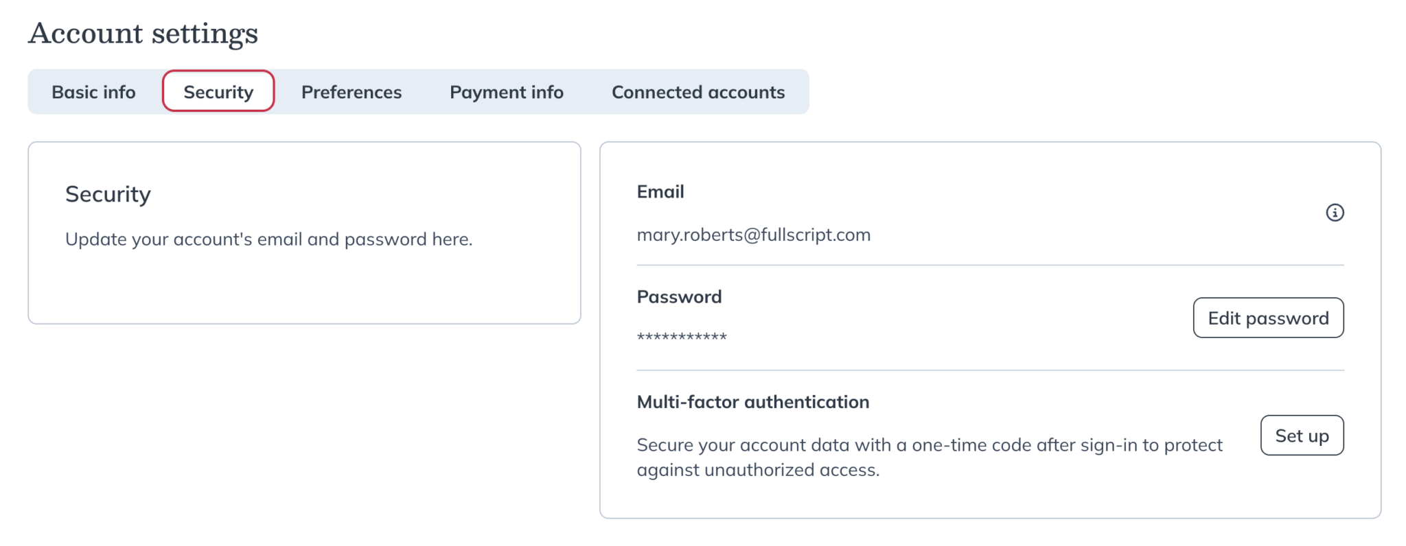 Securing your practitioner account with multi-factor authentication (MFA)