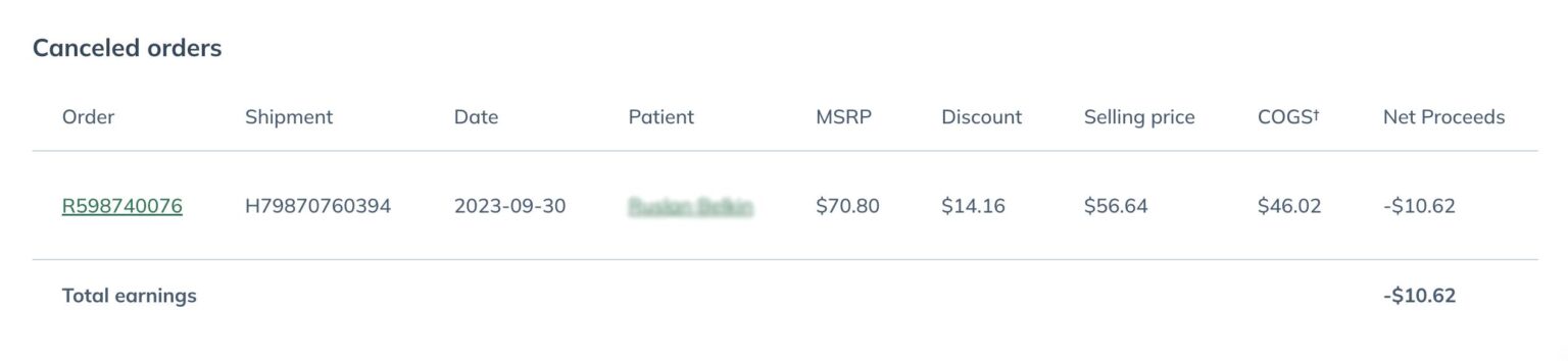 Payout reports - Fullscript Support Center