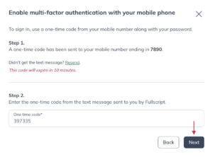 Securing your patient account with multi-factor authentication