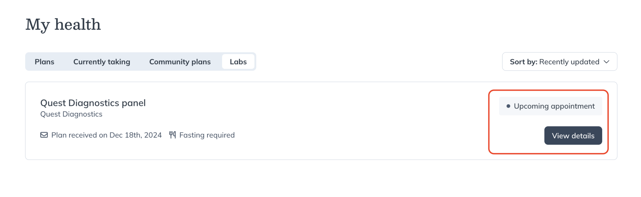 Quest Diagnostics experience - Fullscript Support Center