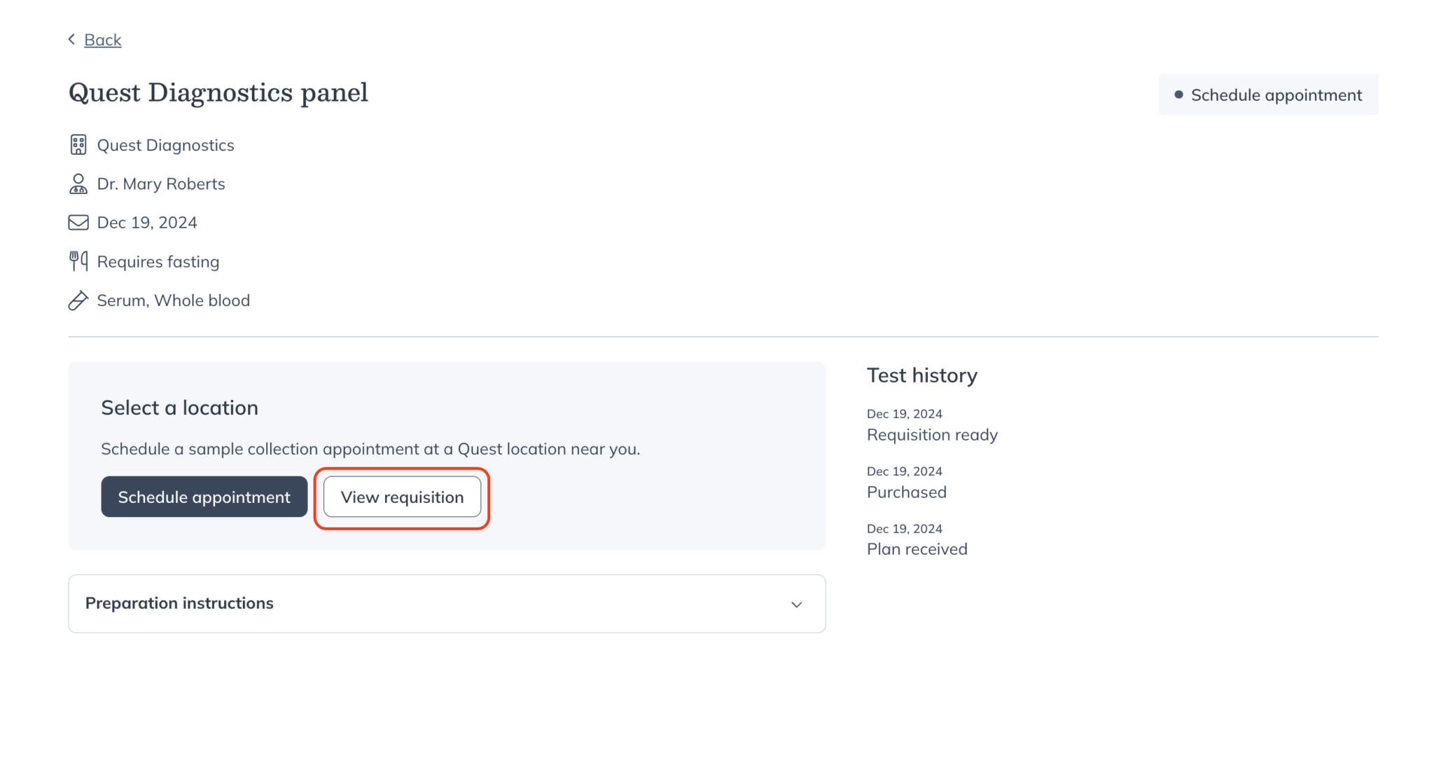 Quest Diagnostics experience - Fullscript Support Center