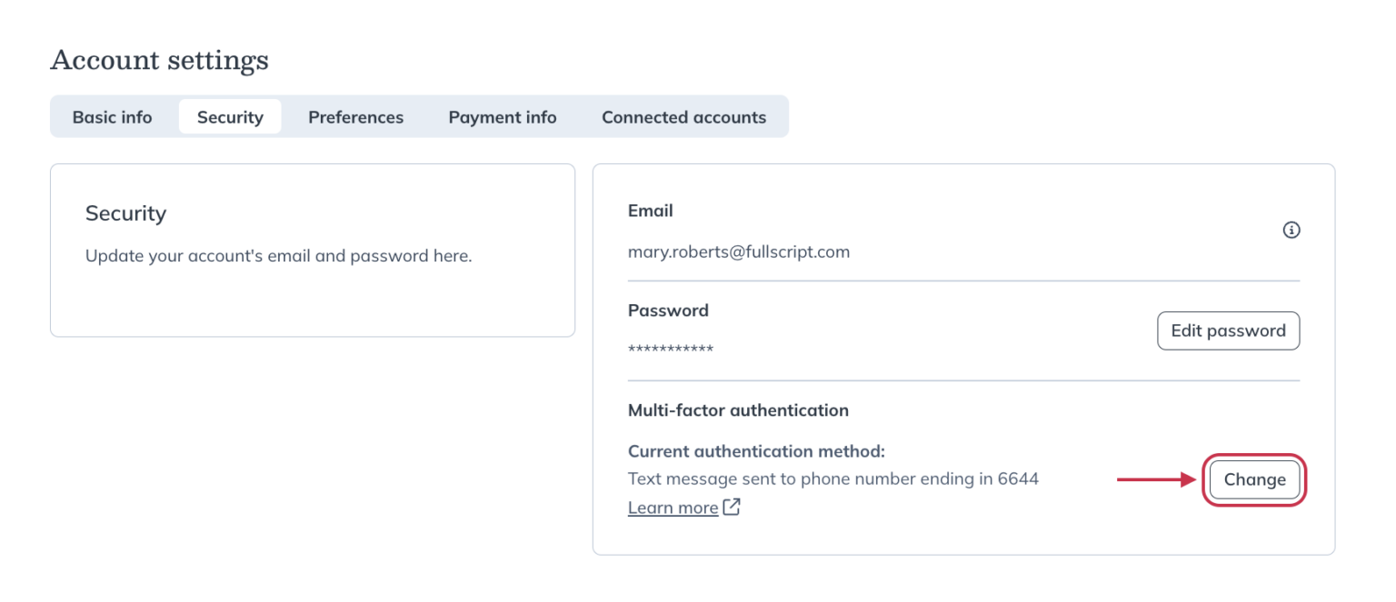 Securing your practitioner account with multi-factor authentication (MFA)