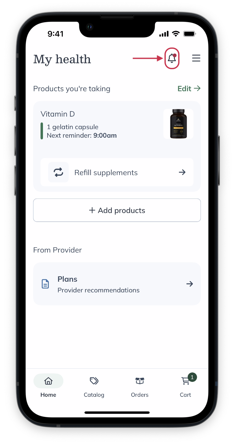 Navigating your patient account - Fullscript Support Center