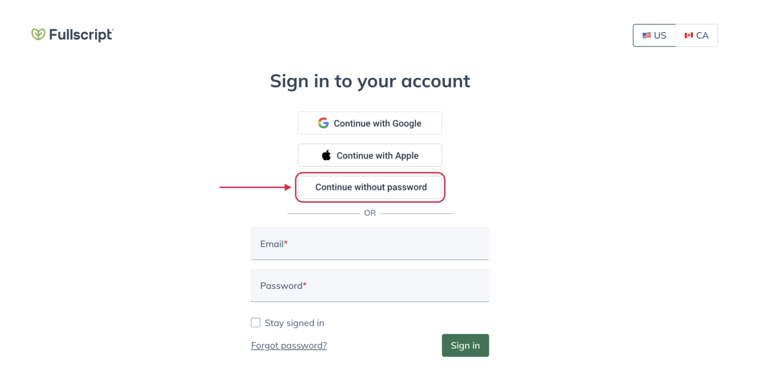 Receiving an instant link when trying to log in?