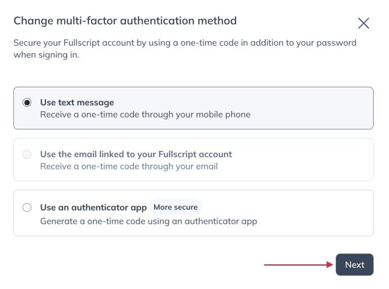 Securing your practitioner account with multi-factor authentication (MFA)