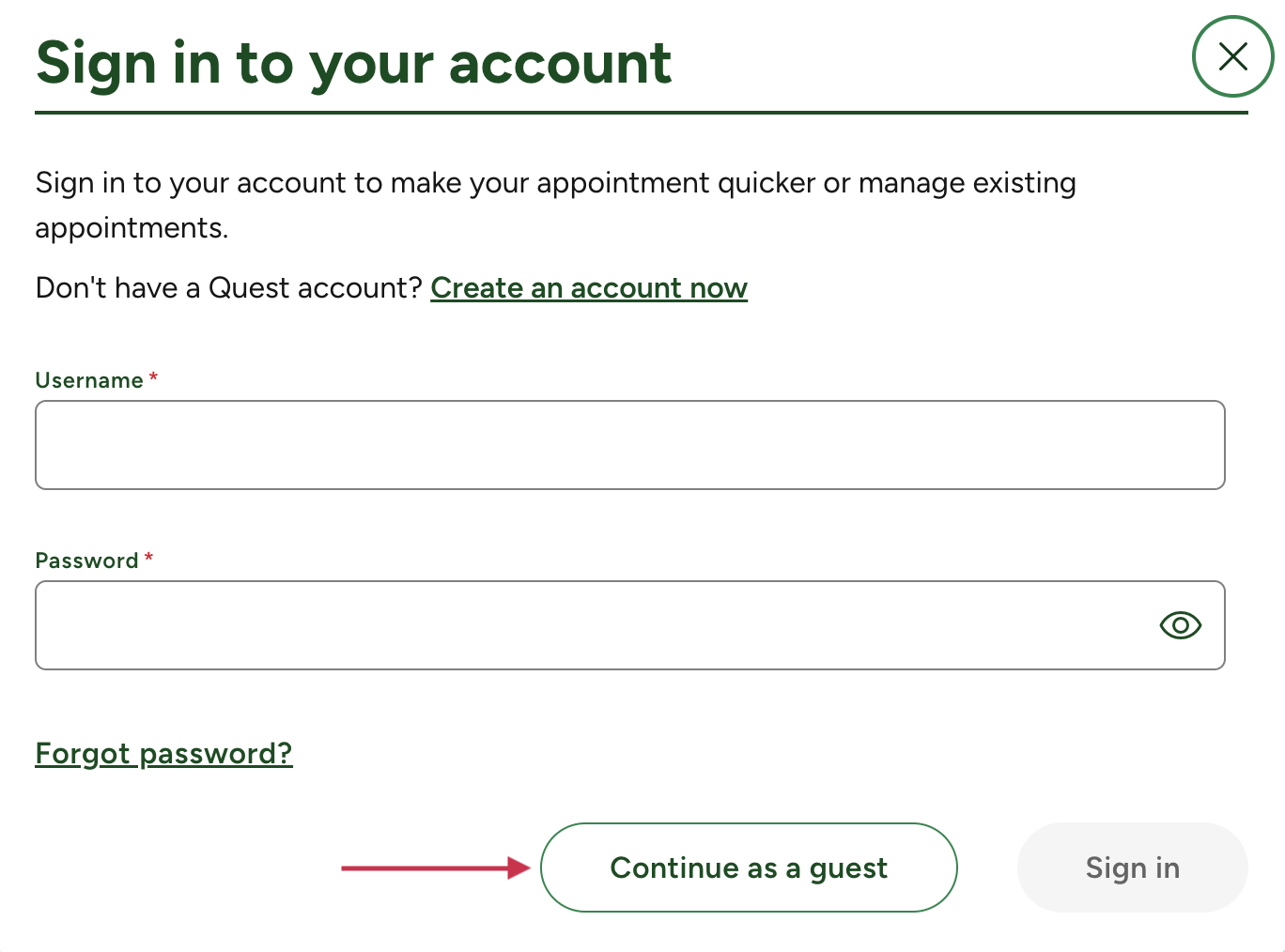 Scheduling a Quest blood draw in Arizona - Fullscript Support Center